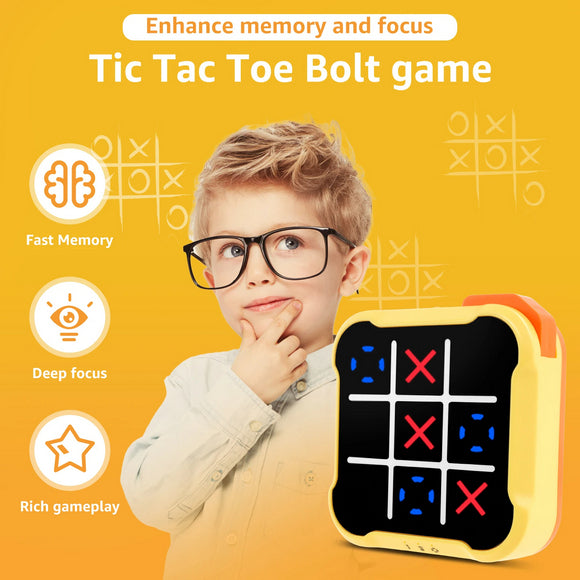 Electronic Tic Tac Toe Bolt Game Memory Training Infinite – BuyersInn